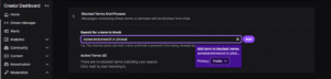 Twitch Banned Words List: Essential Terms to Add to AutoMod - GeliByte