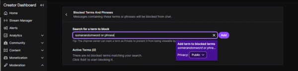 Twitch Banned Words List: Essential Terms to Add to AutoMod - GeliByte